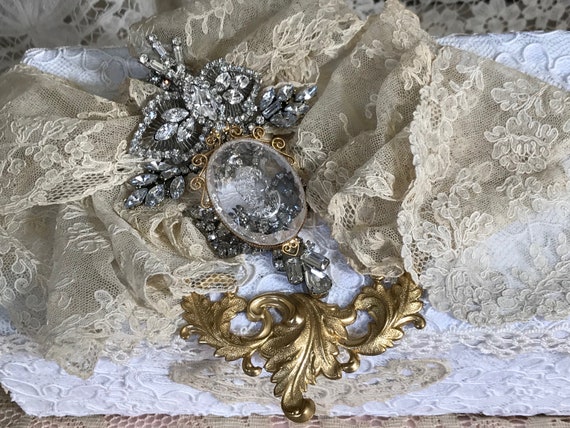 BRIDE Valentine HOPE Chest SAMPLES Custom Genuine Lane Cedar Chest Embellished 100 Vintage Wedding Lace Something Blue Hankie Jewelry Etsy