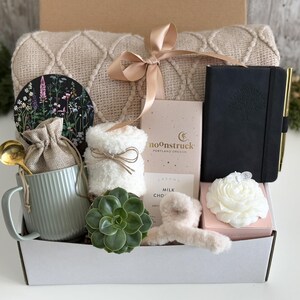 Healing Gift Box for Women, Get Well Soon Care Package With Blanket ...