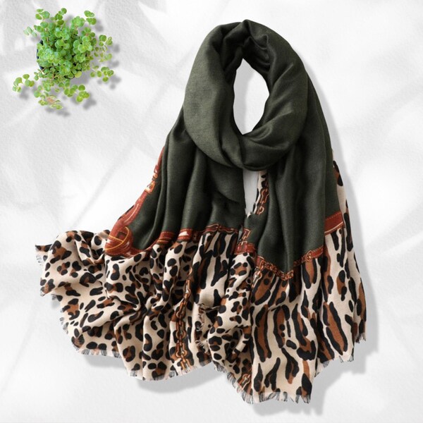 Leopard Scarves - Etsy