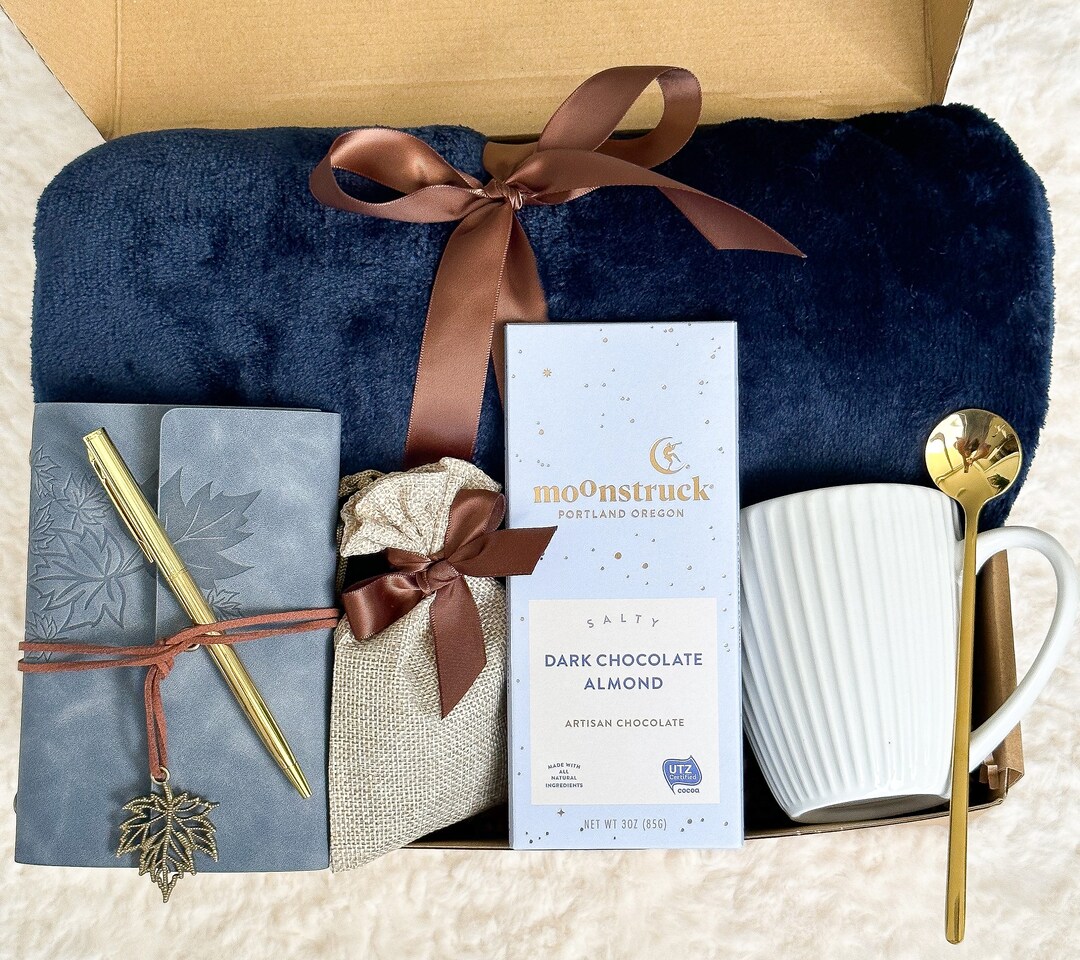 Hug in A Box, Encouragement Gift, Mom Gift Set, Hygee Gift Box ...