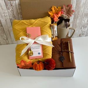 Hygge Pumpkin Fall Gift Box, Boo Basket, Spooky Season Gift, Cozy Fall Gift Set, Harvest Gift ...