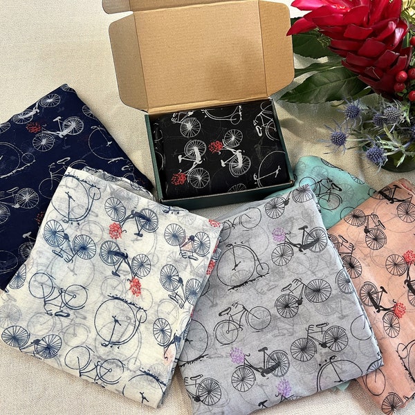 Bicycle Scarf - Etsy