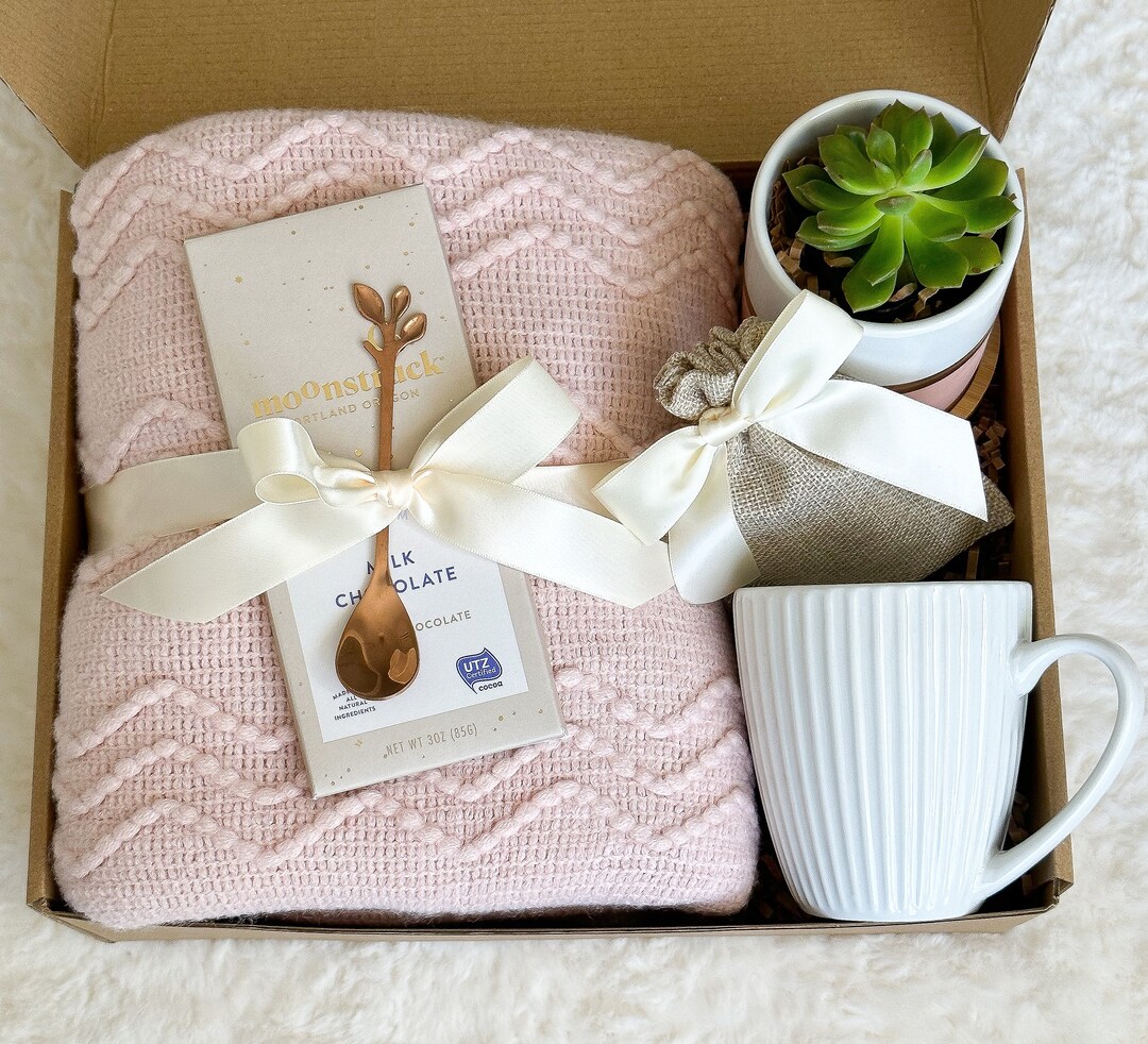 Sending a Hug Gift, Warm Gift Box, Hygge Gift Basket, Sympathy Gift Box ...