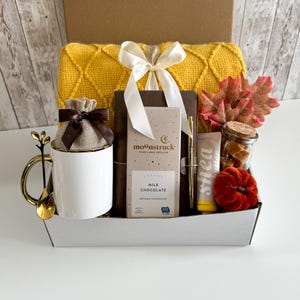 Hygge Pumpkin Fall Gift Box, Boo Basket, Spooky Season Gift, Cozy Fall ...