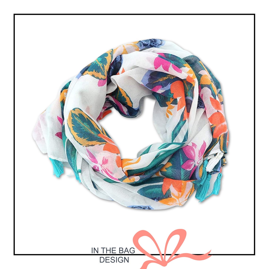 Tropical Print Scarf / Women's Scarves / Personalized - Etsy Canada