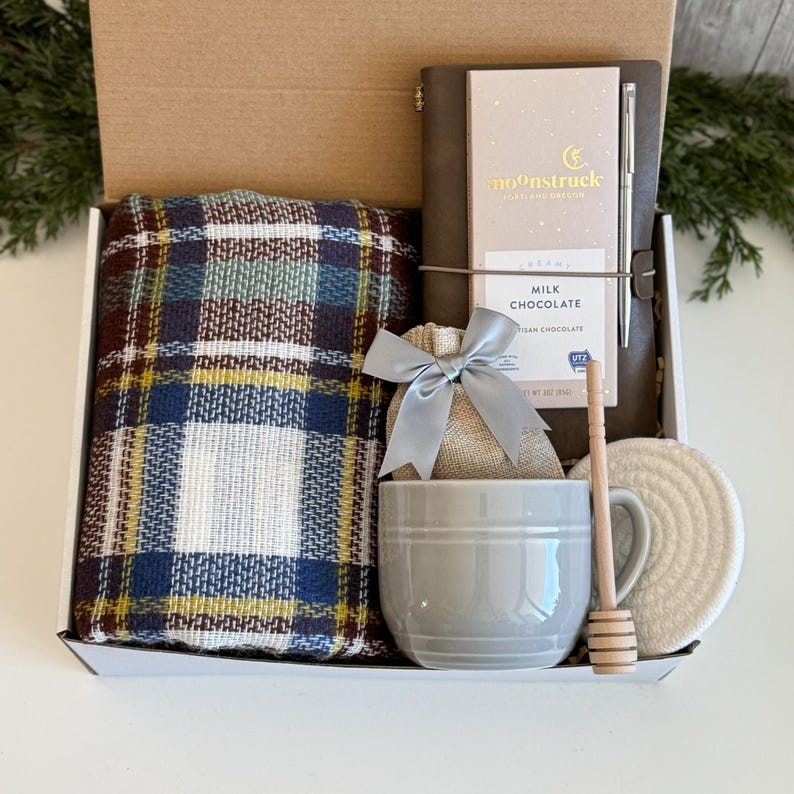 Gift Basket for Men, Cozy Gift Box for Him, Care Package for Him ...