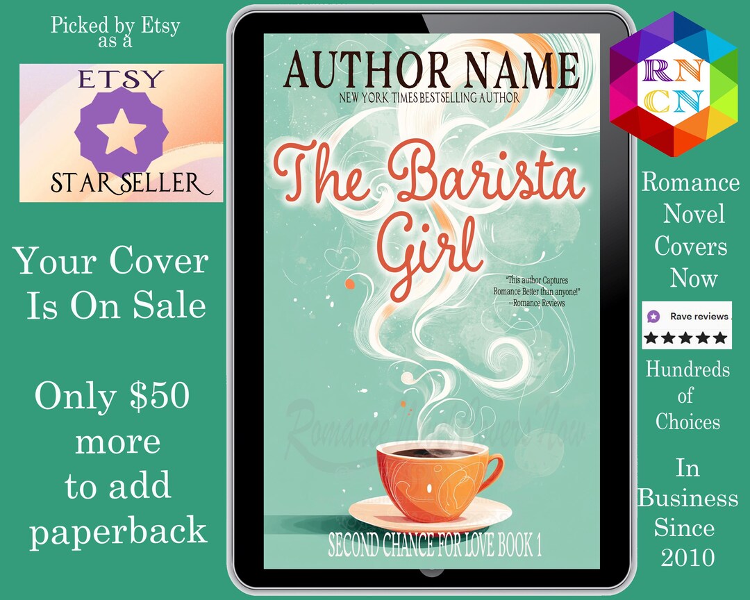 The Barista Girl: Romance Book Cover Indie Authors Budget Covers ...