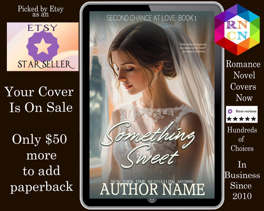 Something Sweet: Premade Book Cover Sweet Wholesome Romance ...