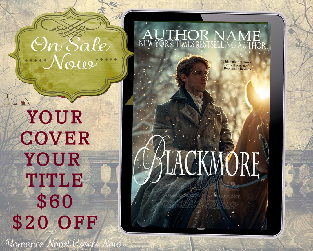 Blackmore: Historical Romance Book Cover, Premade Book Cover ...