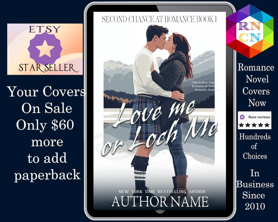 Love Me or Loch Me: Romance Book Cover Indie Authors Budget Covers ...