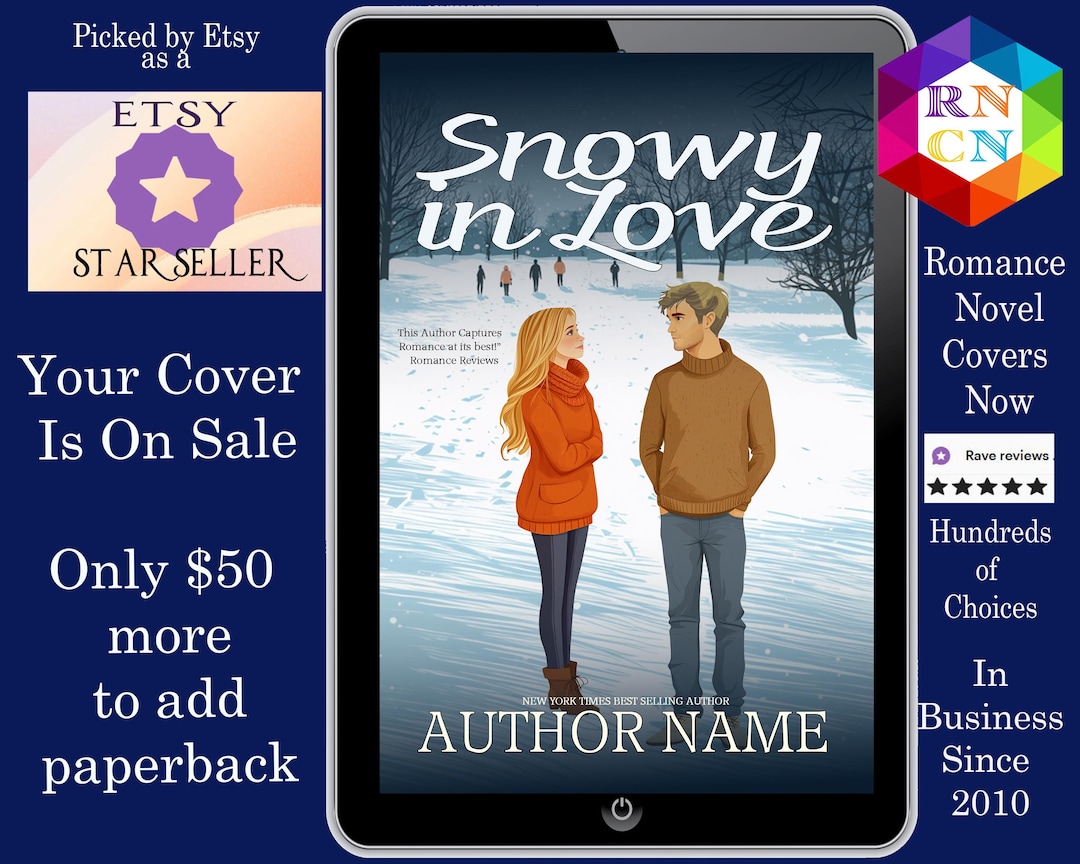 Snowy in Love: Romance Book Cover Indie Authors Budget Covers, Romance ...