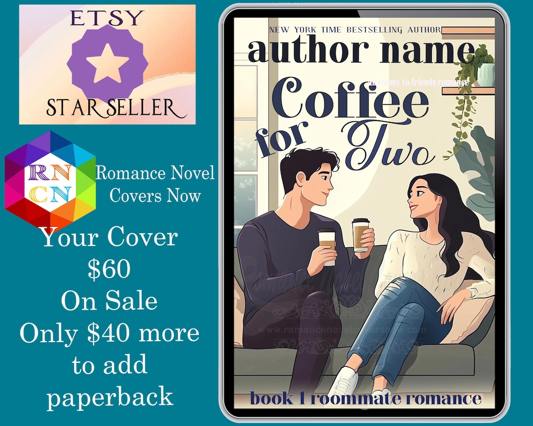 Coffee for Two: Romance Book Cover Indie Authors Budget Covers, Romance ...