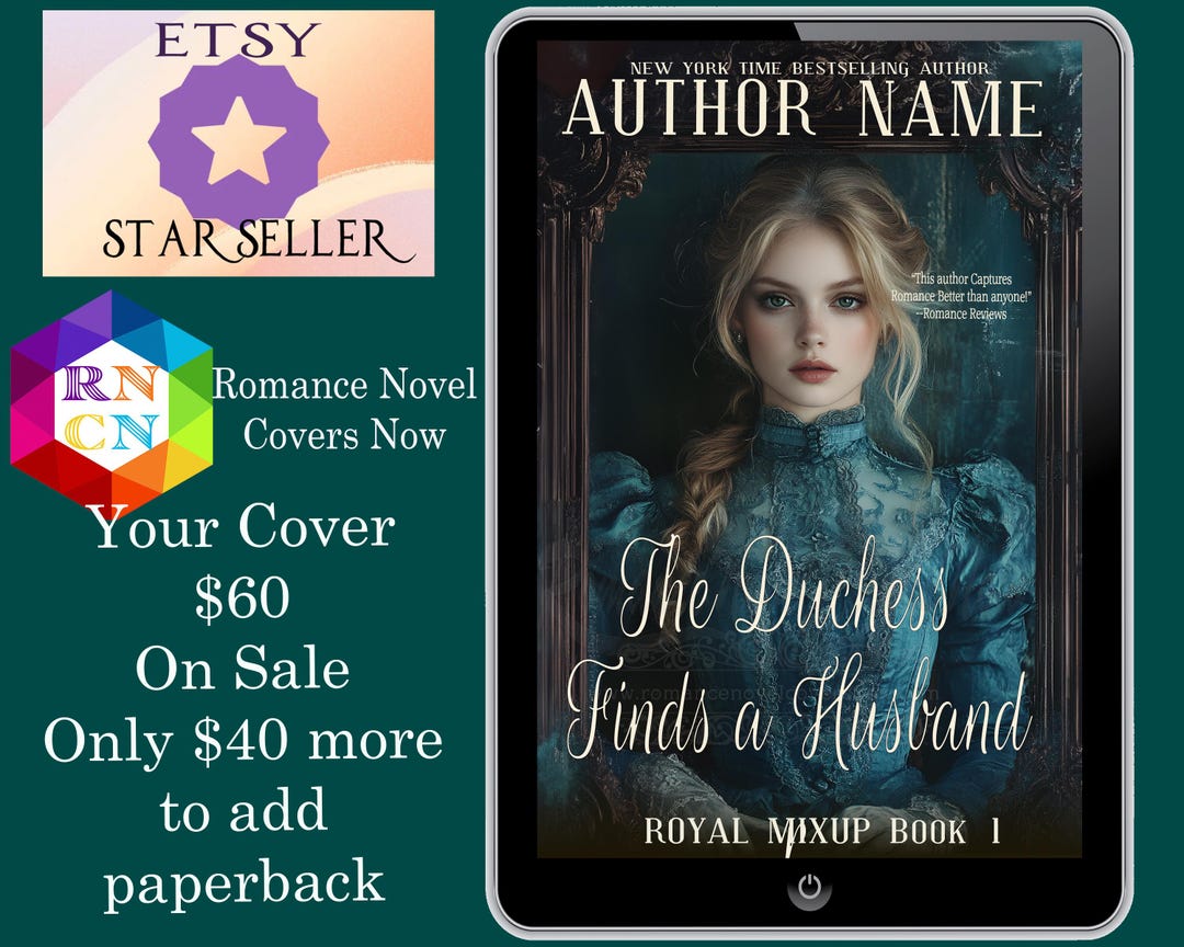 The Duchess Finds a Husband: Historical Romance Book Cover Indie Self Publishing Budget ...