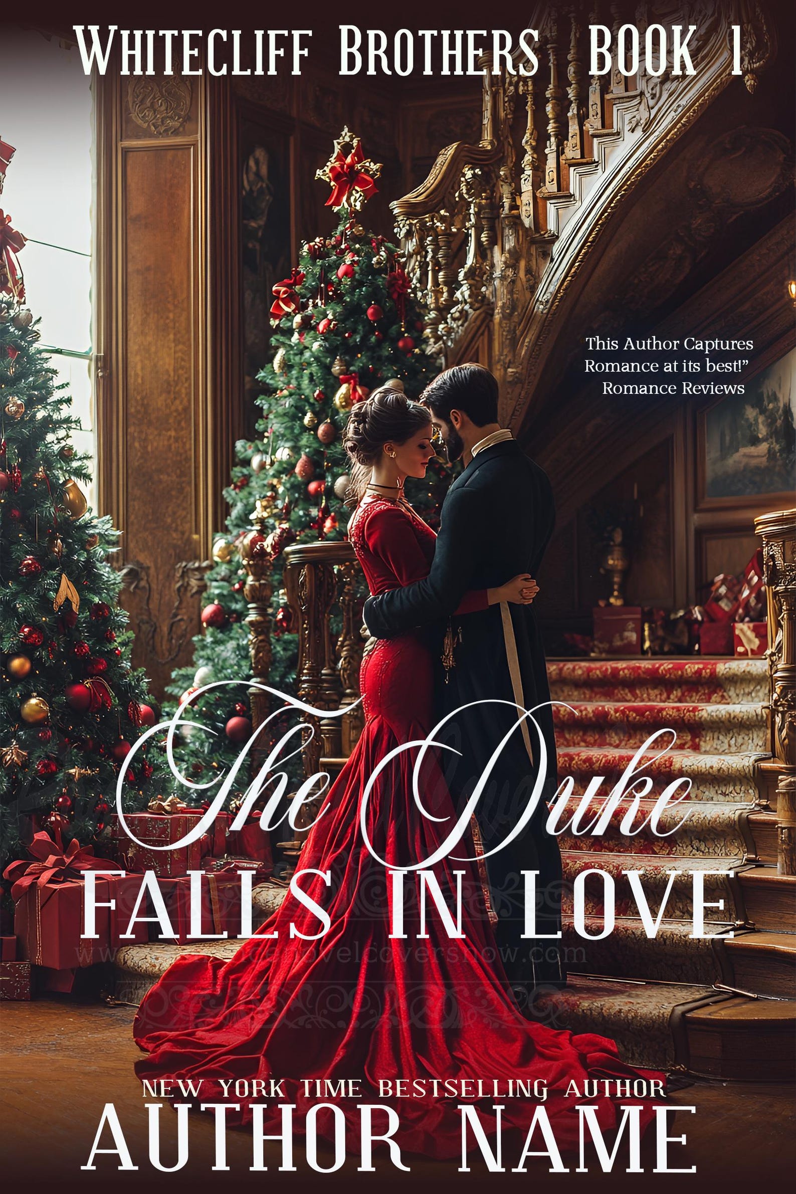 The Duke Falls in Love: Romance Book Cover Indie Authors Christmas ...