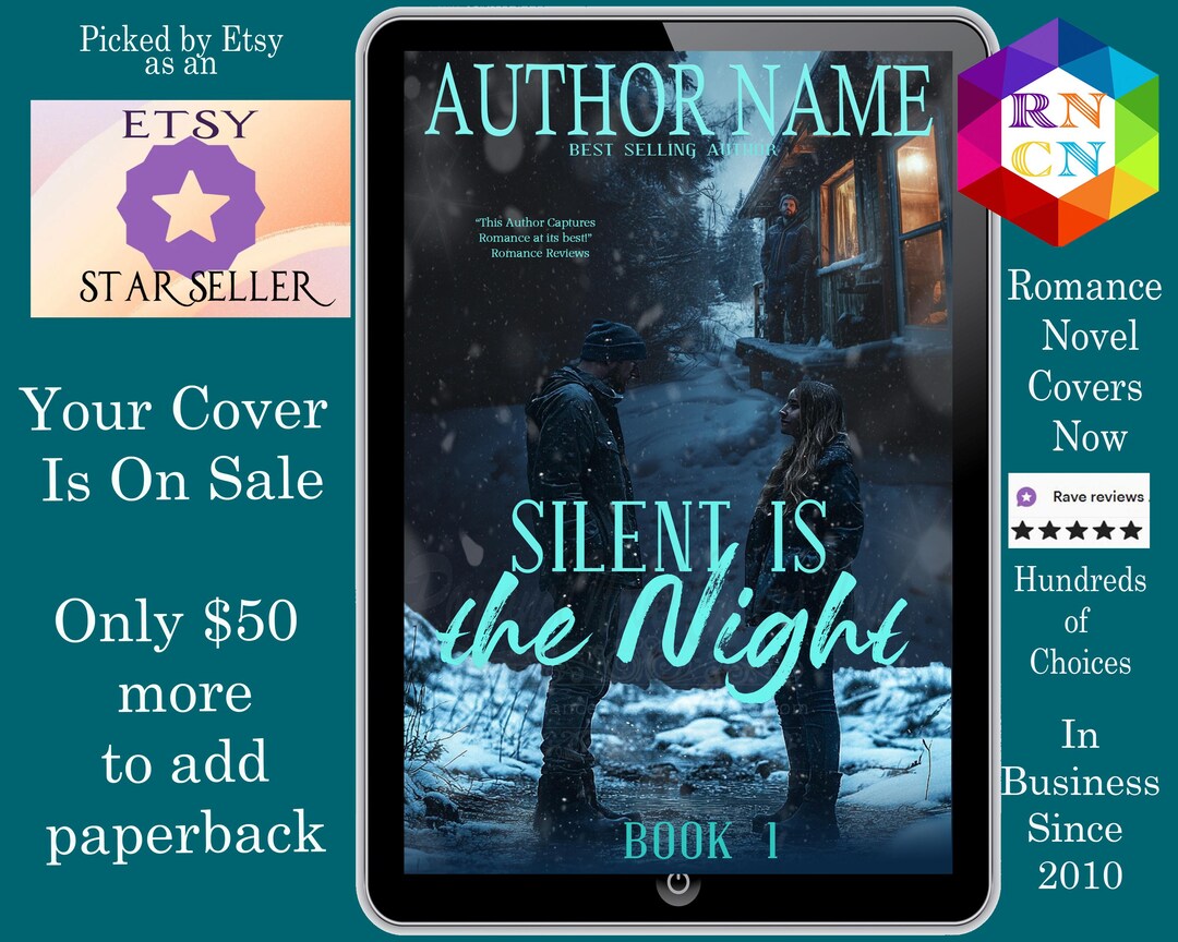 Silent is the Night: Premade Book Cover Young Adult, Contemporary ...
