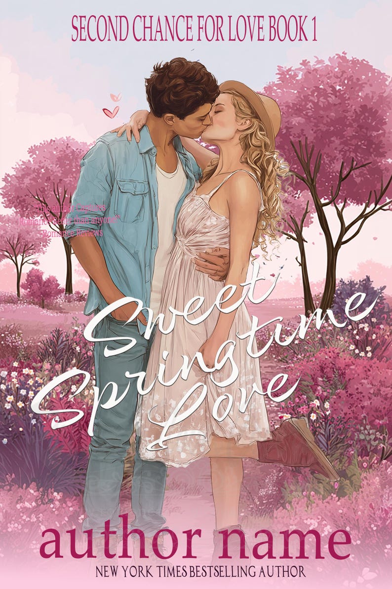 Sweet Sprintime Love: Romance Book Cover Indie Authors Budget Covers ...
