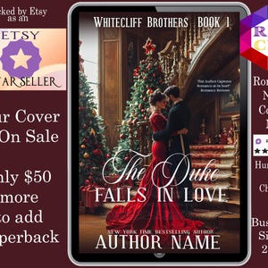 The Duke Falls in Love: Romance Book Cover Indie Authors Christmas ...