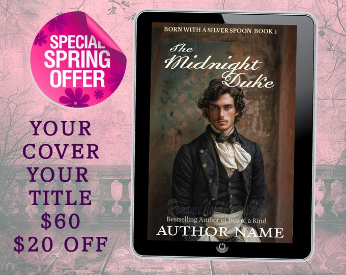 Ebook Cover Premade Design Customizable Book Cover Historical Regency ...