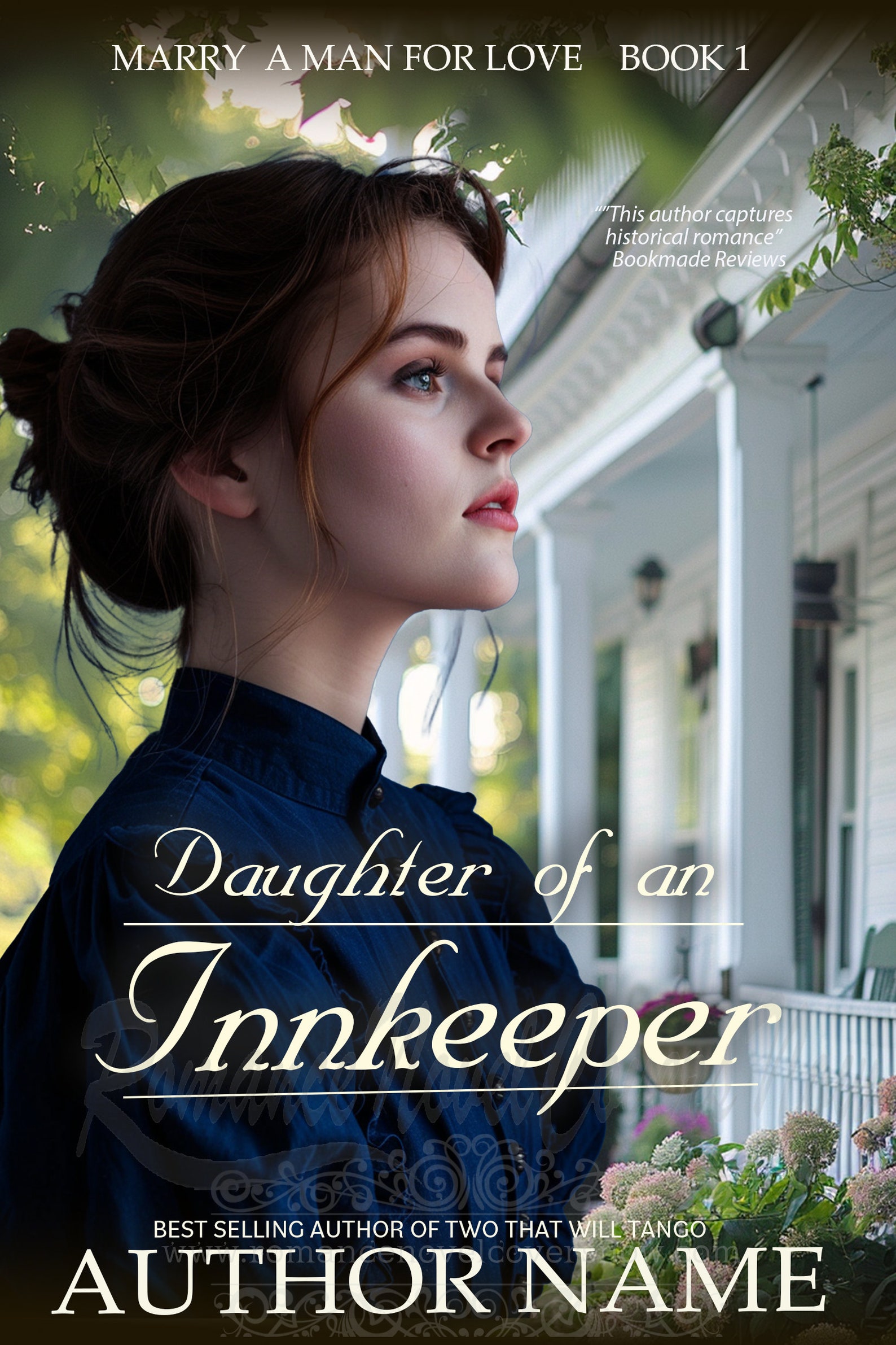 Daughter of the Innkeeper: Historical Romance Book Cover, Premade Book ...