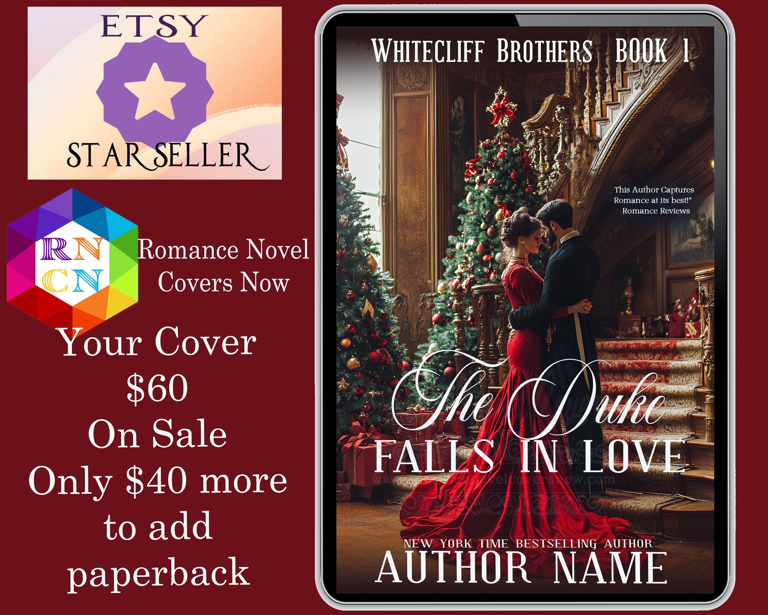 The Duke Falls in Love: Romance Book Cover Indie Authors Christmas ...