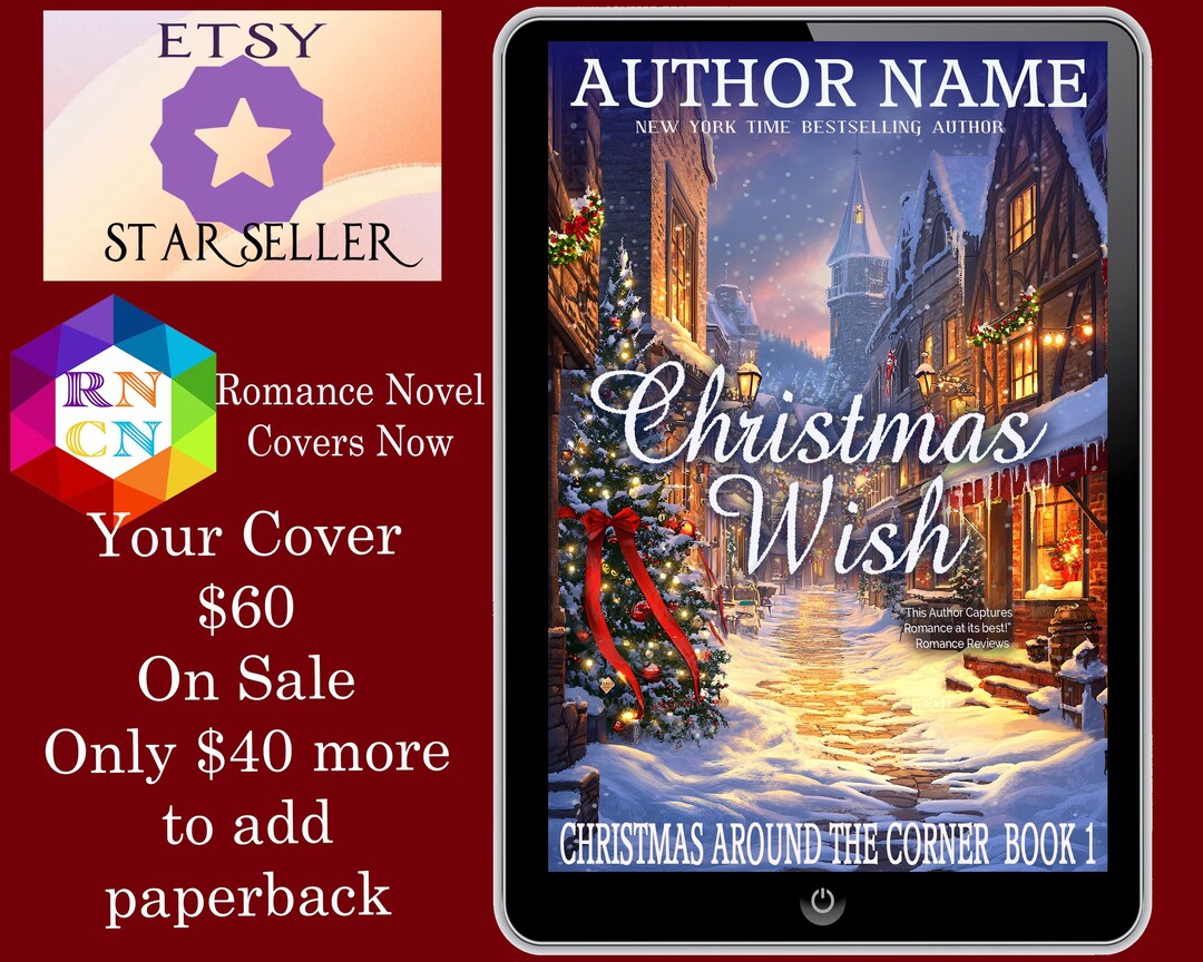 Christmas Wish: Romance Book Cover Indie Authors Budget Covers, Romance ...