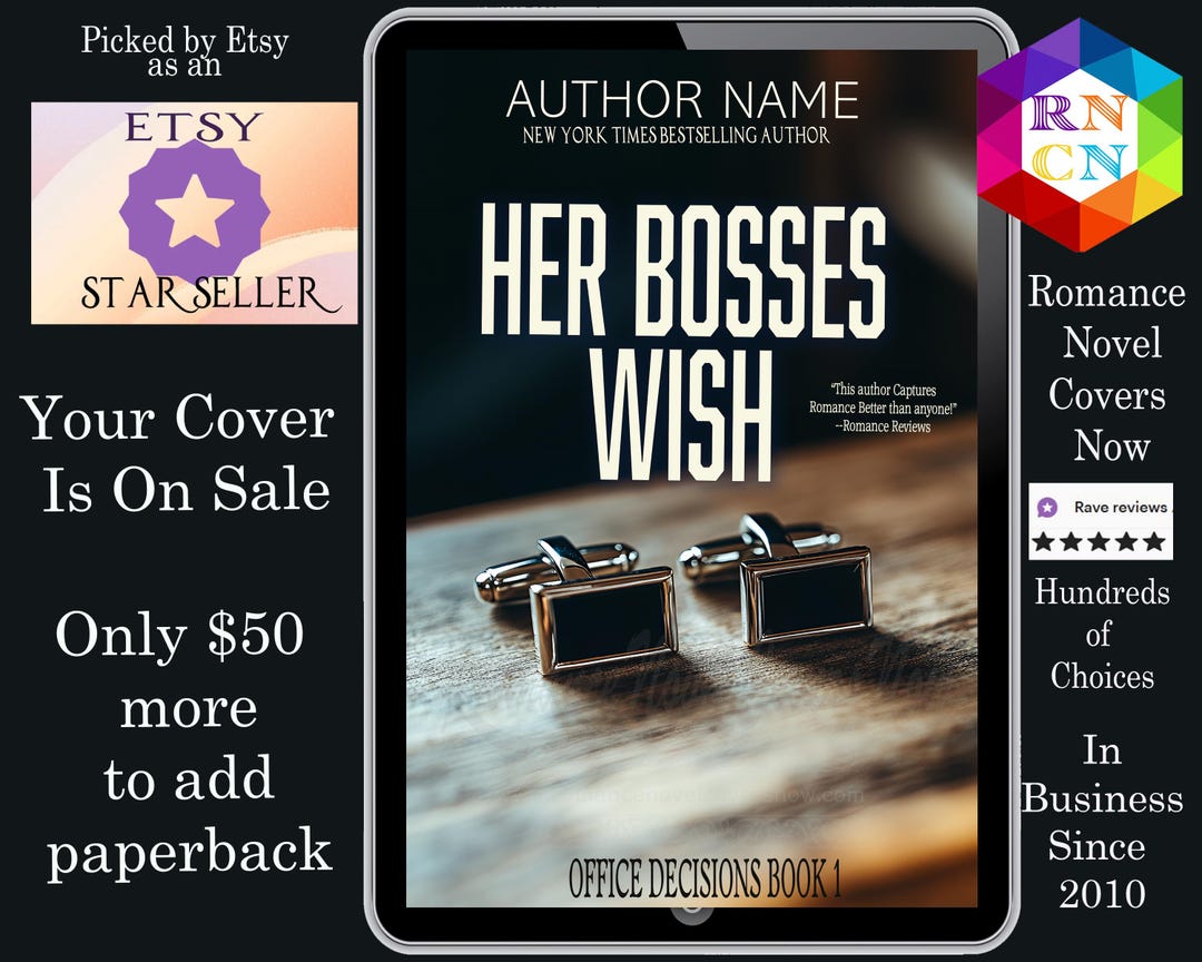 Her Bosses Wish: Premade Book Cover Romance, Friends to Enemy Romance ...