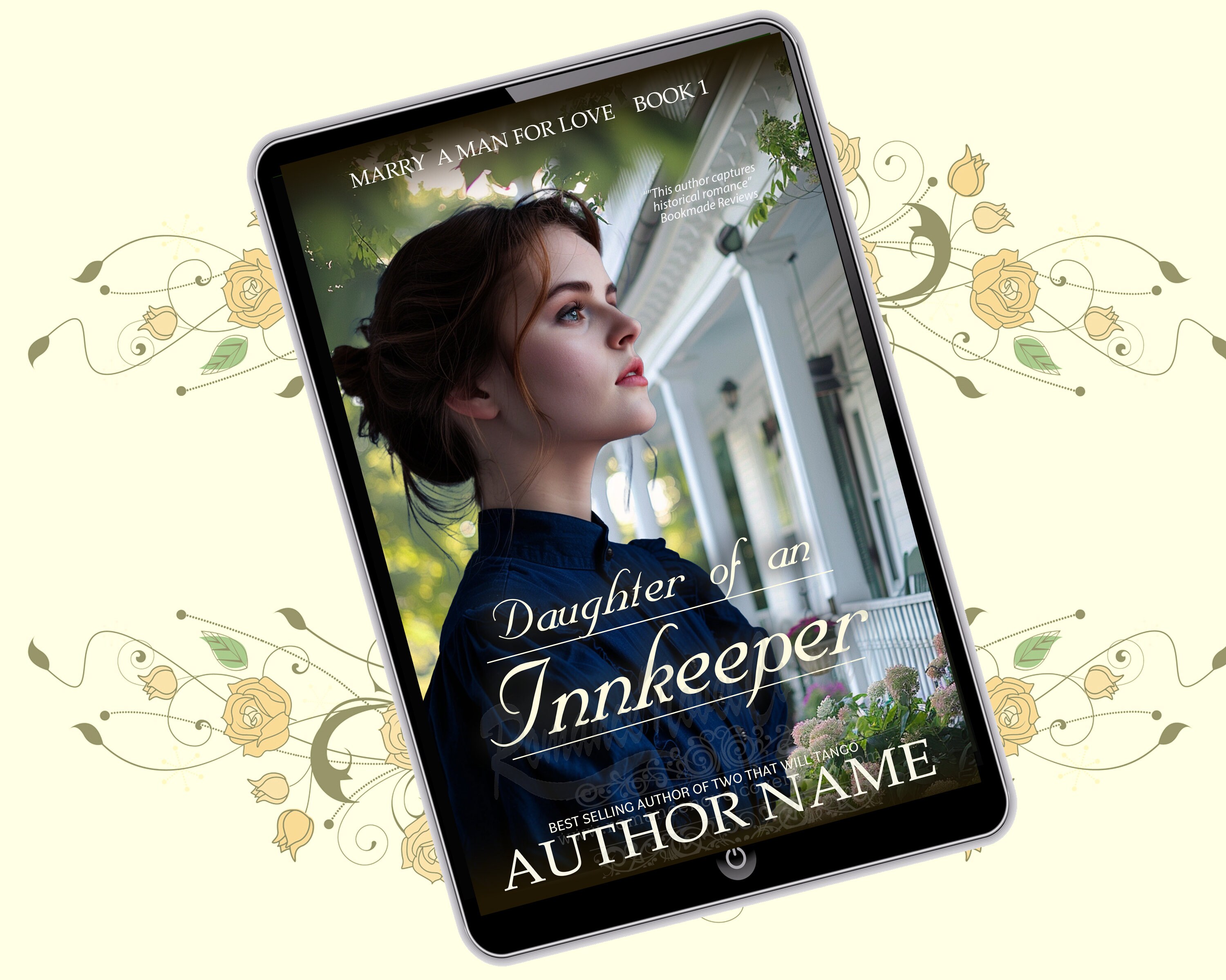 Daughter of the Innkeeper: Historical Romance Book Cover, Premade Book ...