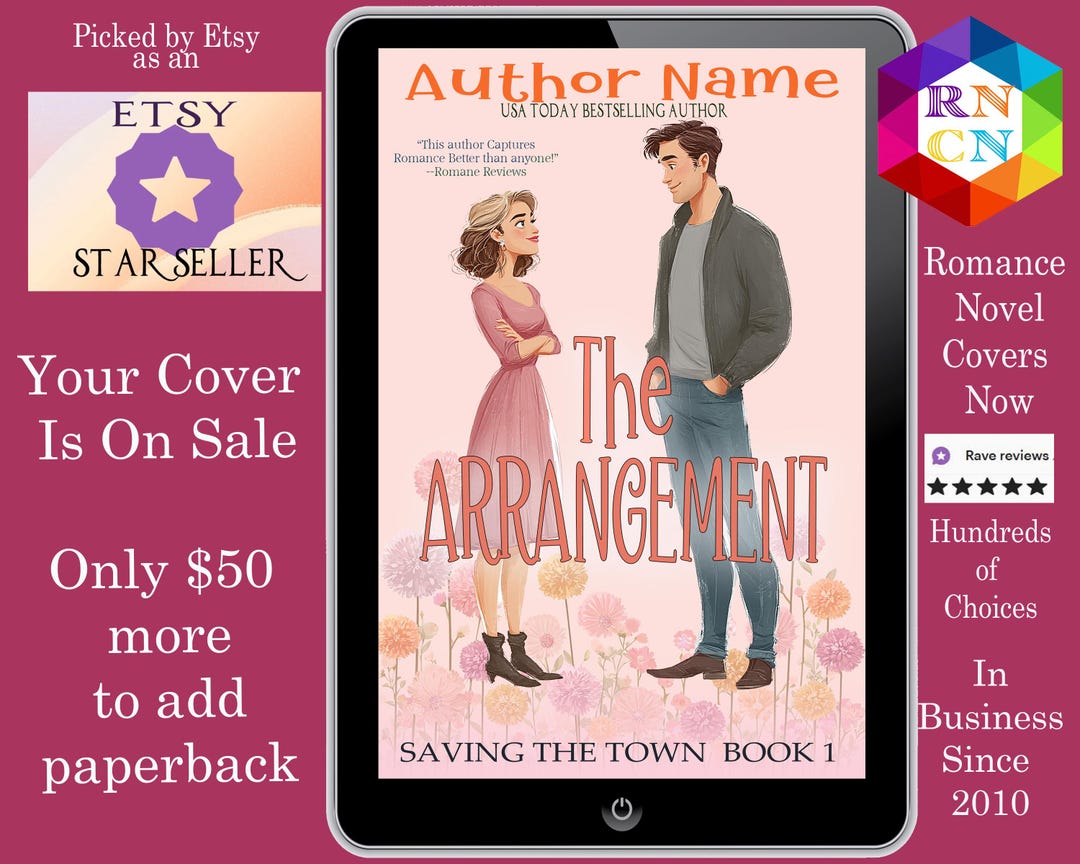 The Arrangement: Premade Book Cover Romance, Contemporary Romance ...