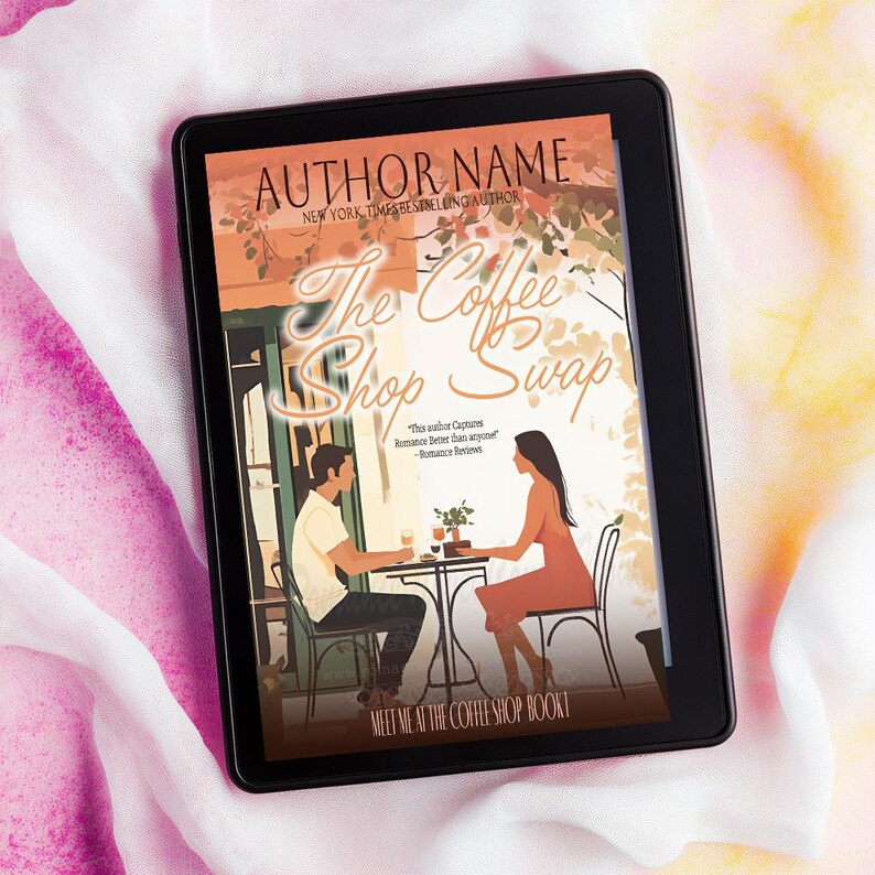 The Coffee Shop Swap: Romance Book Cover Indie Authors Budget Covers ...