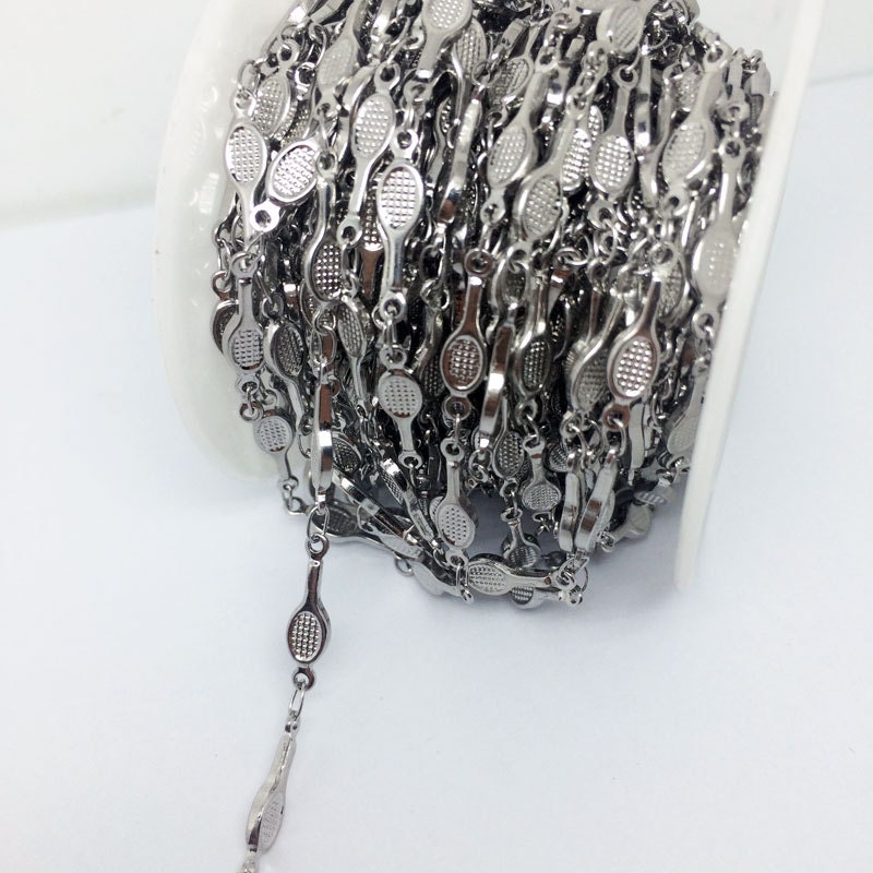 5 Meters Stainless Steel Sideways Racket Welded Oval Link | Etsy