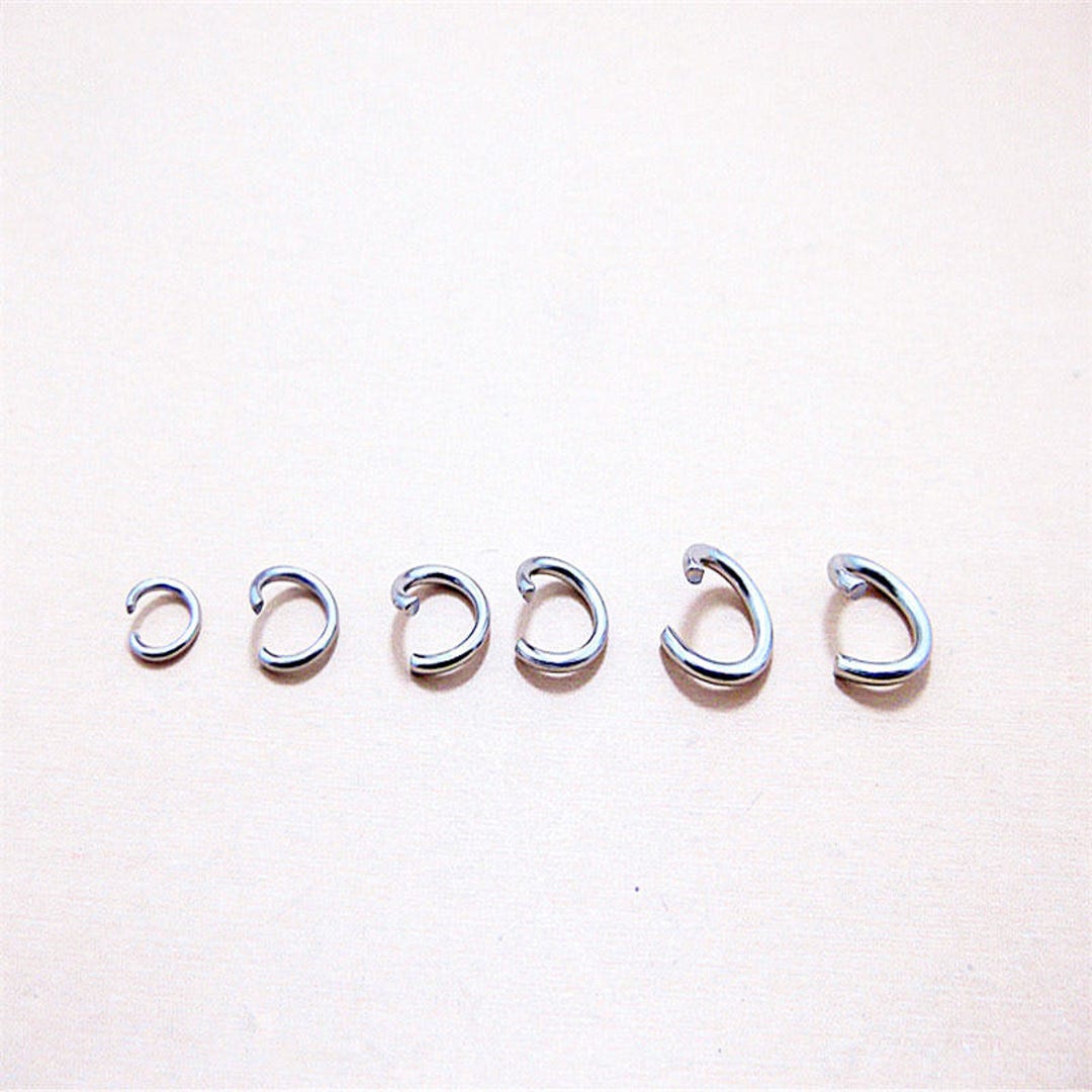 Stainless Steel Open Round Jump Rings Soldered YOU Pick the Size - Etsy
