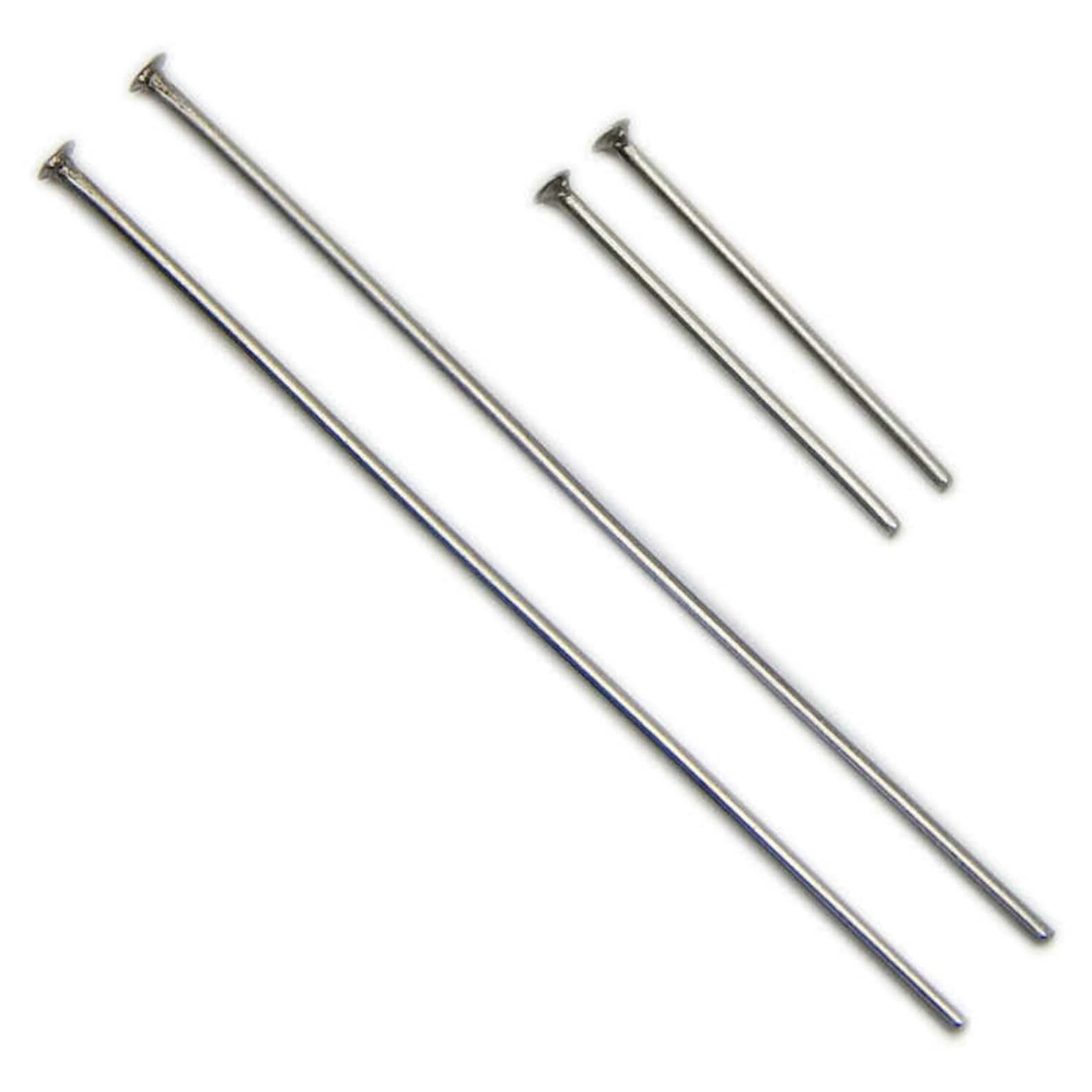 1000 PCS Stainless Steel Flat Head Pins - Etsy