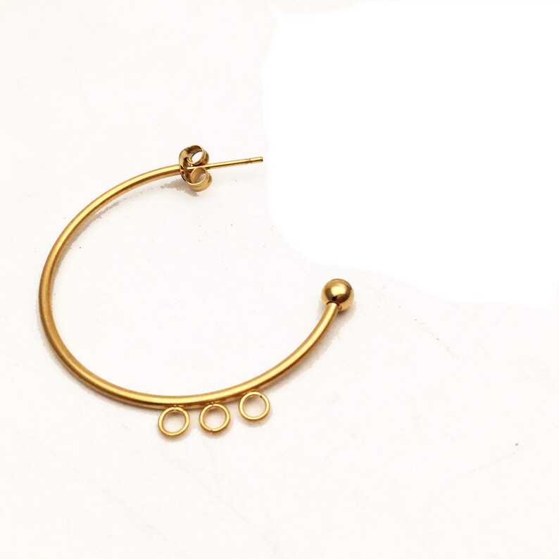 20/50pcs Minimalist Non Tarnished 18K Real Gold Plated | Etsy