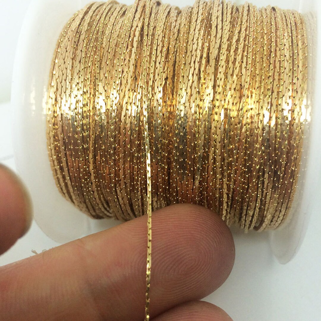 100 Yards Copper Brass Cobra Chain Jewelry Making 230COB Raw Color - Etsy