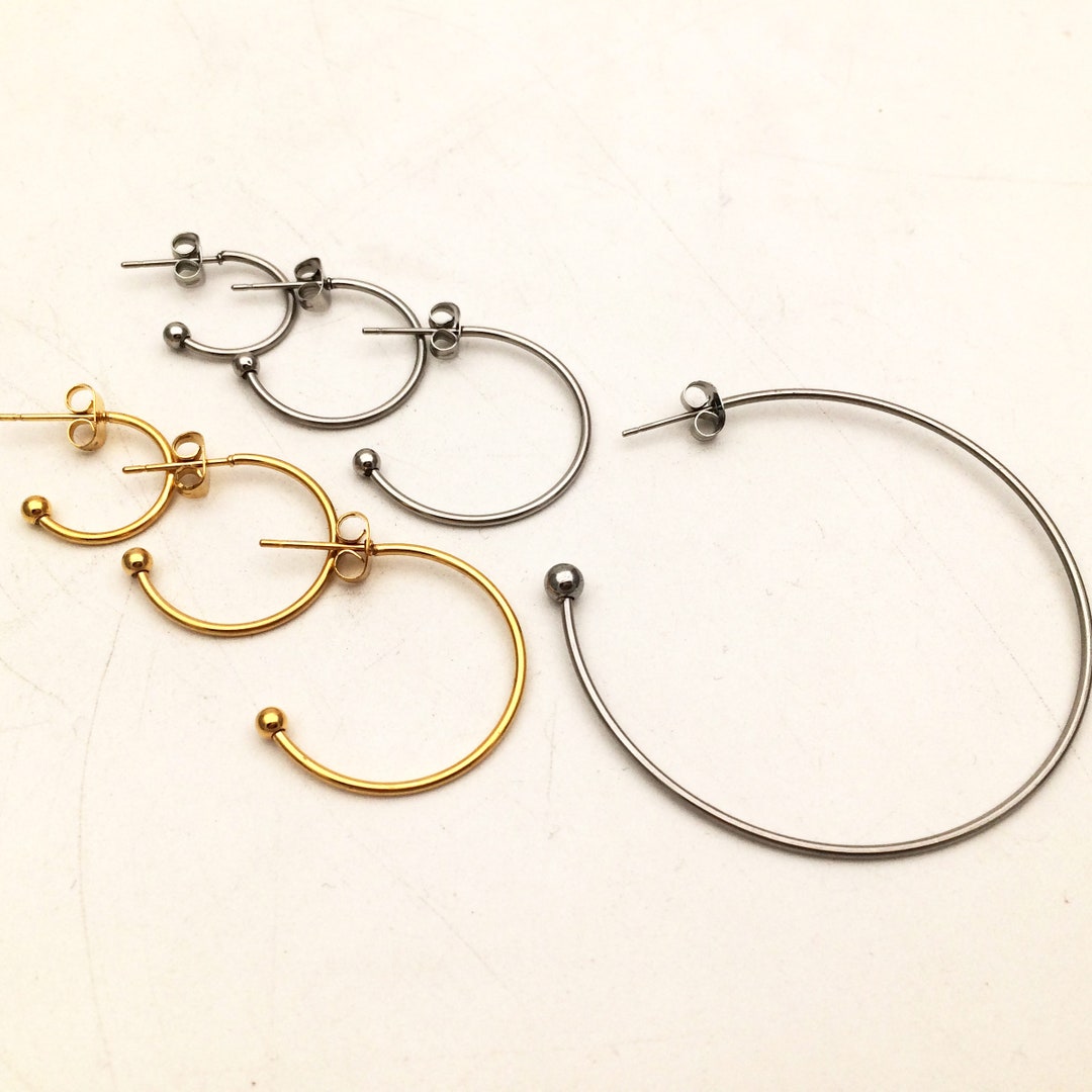 20pcs Minimalist Non Tarnished 18K Real Gold Plated Stainless Steel ...
