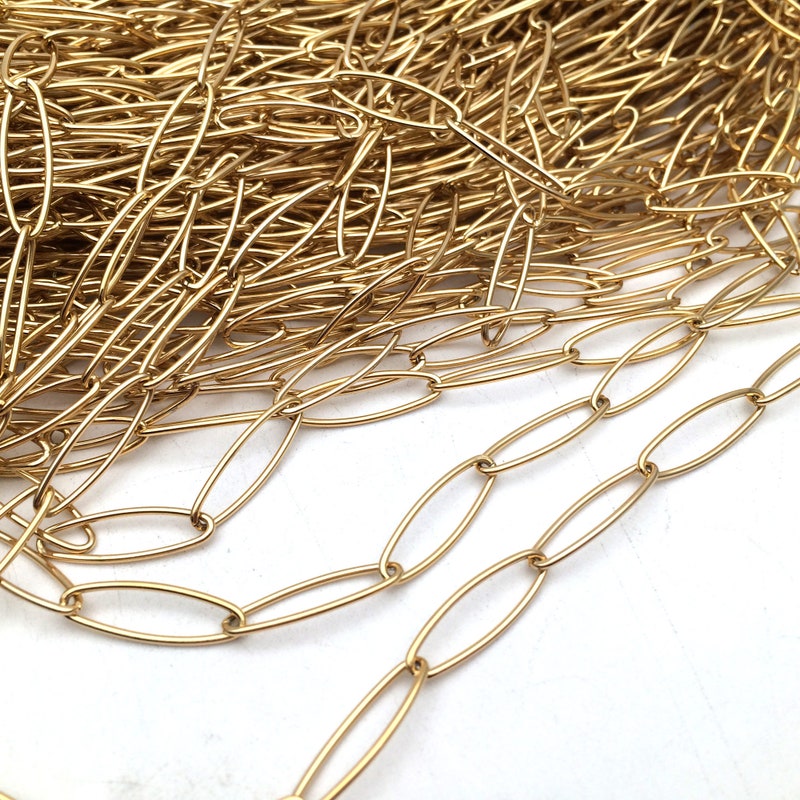 Big Chain Link Necklace - Etsy