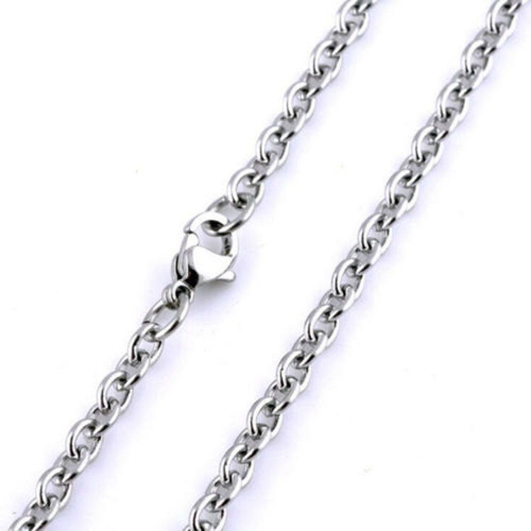 Tiny 20pcs 18K Gold Stainless Steel Round Cable Chain Necklace Soldered ...