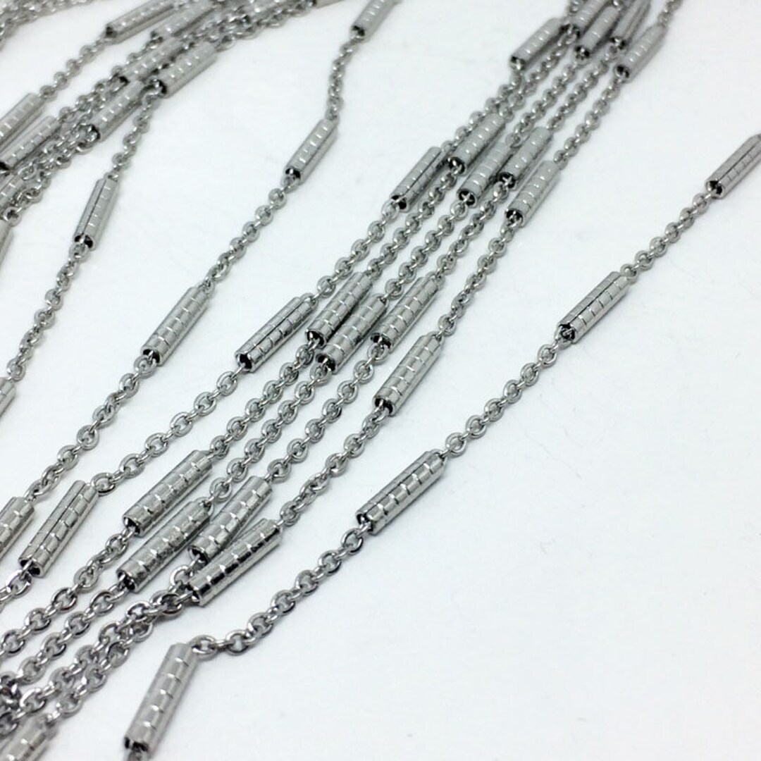 5/20 Meters 2.0mm Stainless Steel Tube Cable Oval Link Chain - Etsy