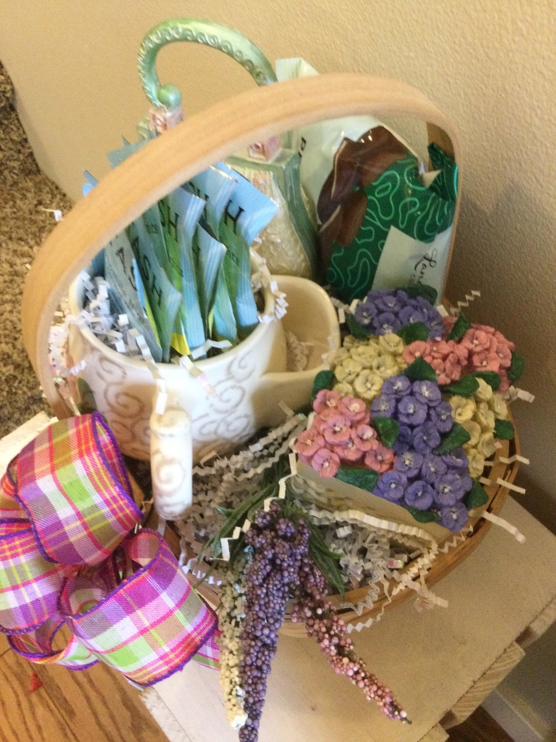 Tea Time Gift Basket - Etsy