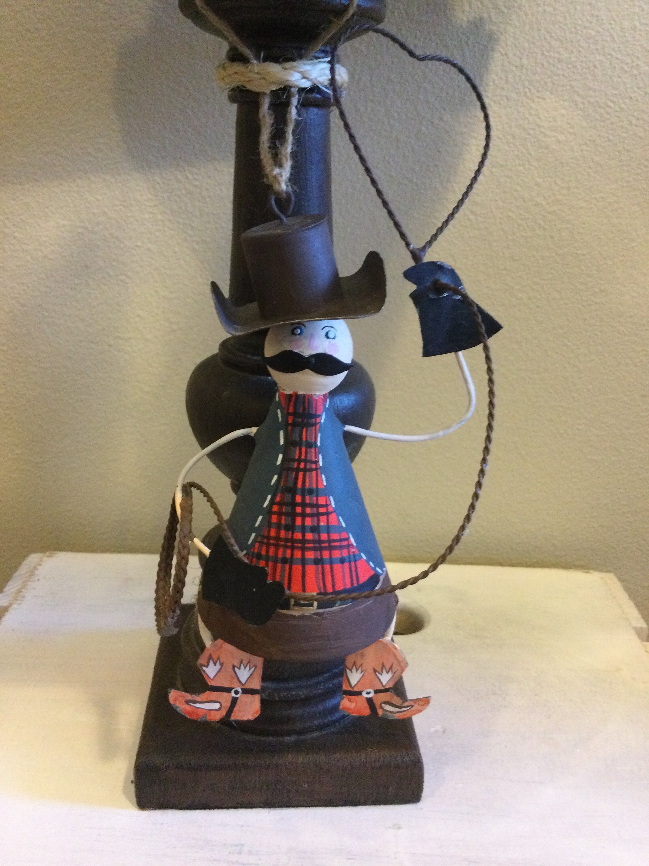 Cowboy Lamp - Etsy