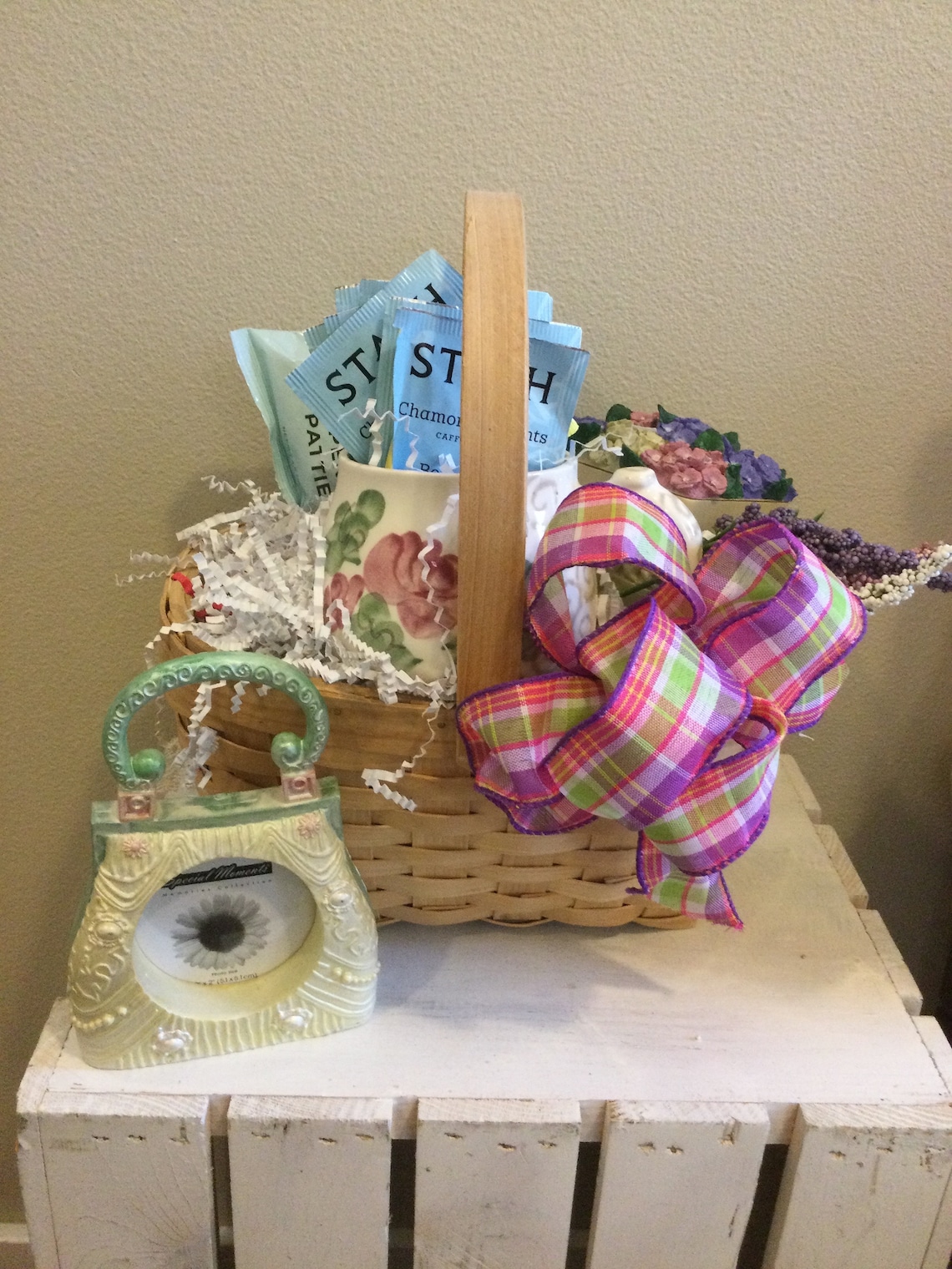 Tea Time Gift Basket - Etsy
