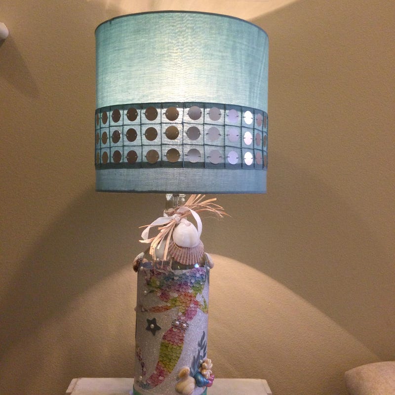 Mermaid Lamp - Etsy