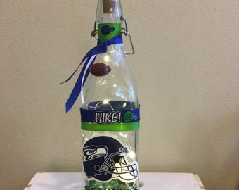 Seahawks Bottle | Etsy
