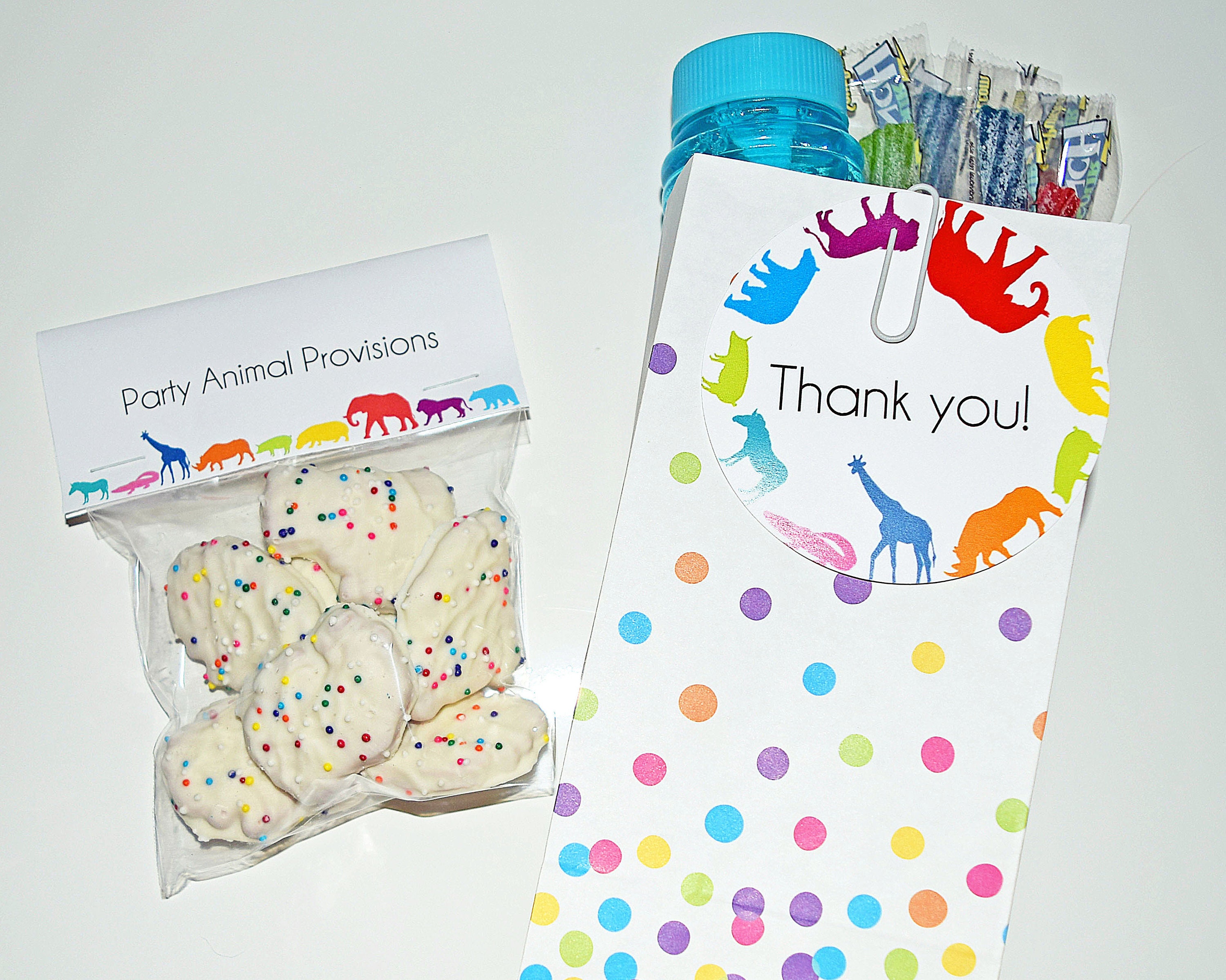 Party Animal Printable Package Birthday Party Kit Zoo - Etsy