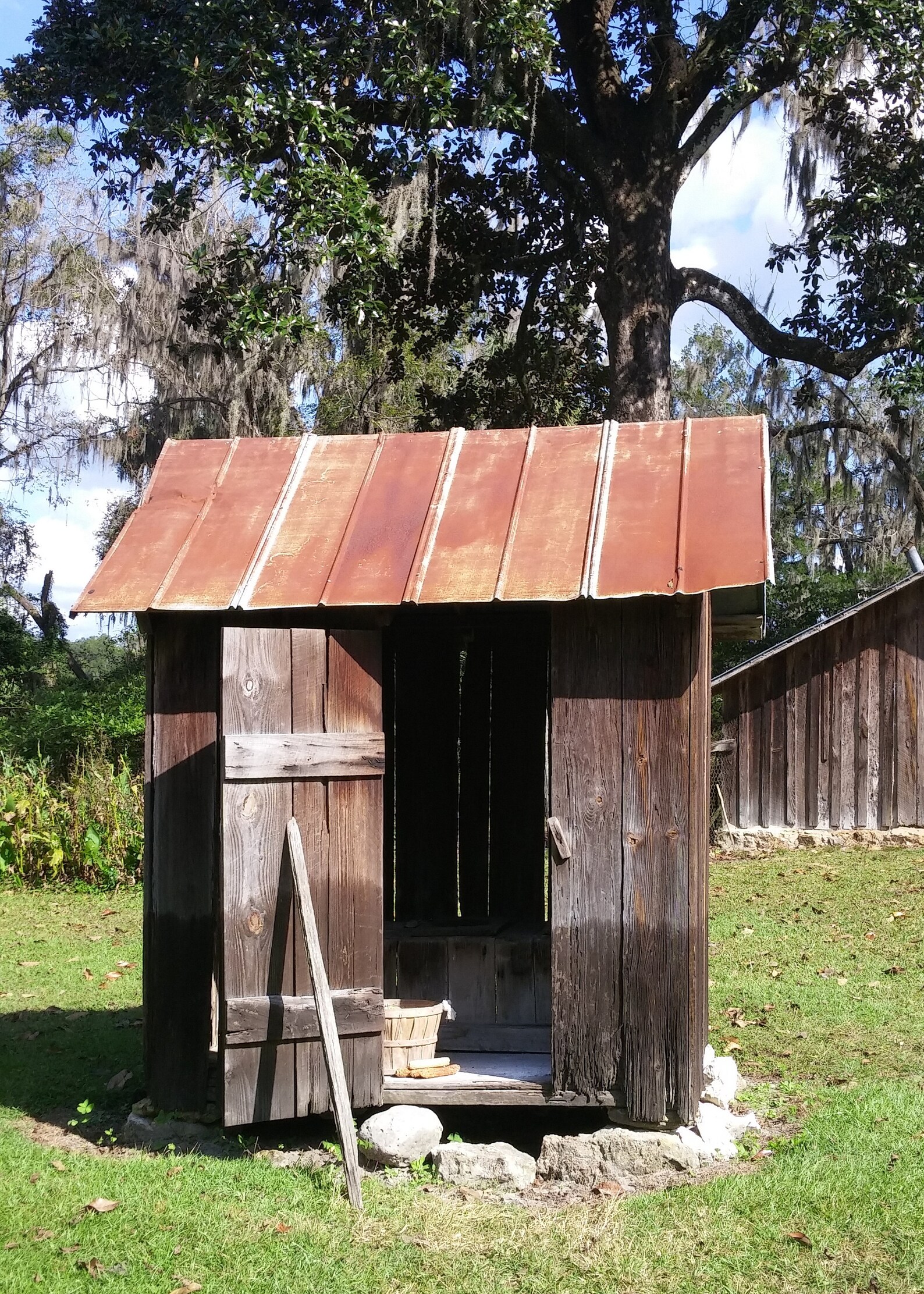 Authentic Old Farm Outhouse Photo, A "two Holer" 1880s Original ...
