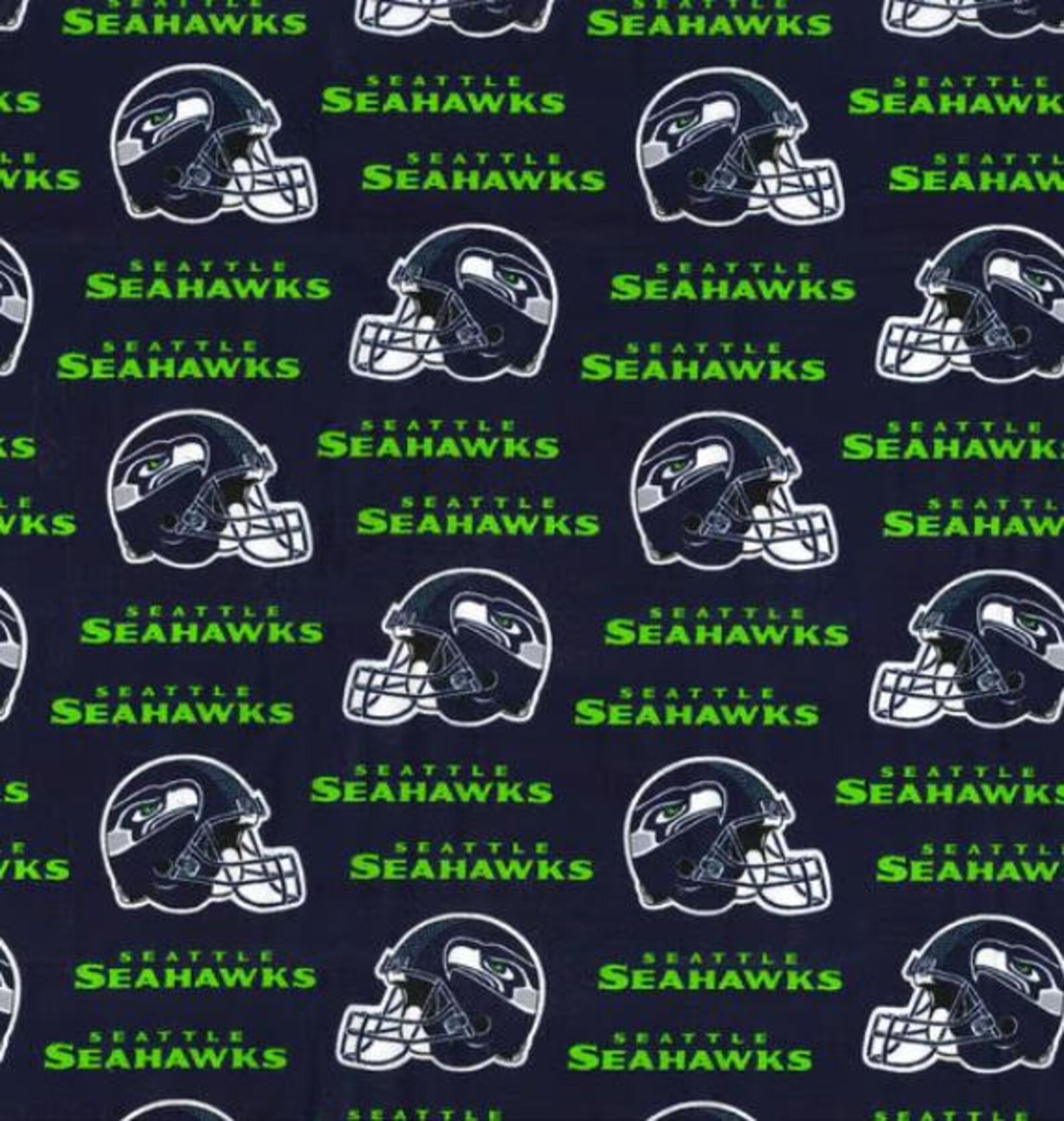 Seattle Seahawks 2yd Handmade Fleece Blanket - Etsy