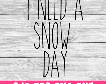 Teacher Snow Day Png - Etsy