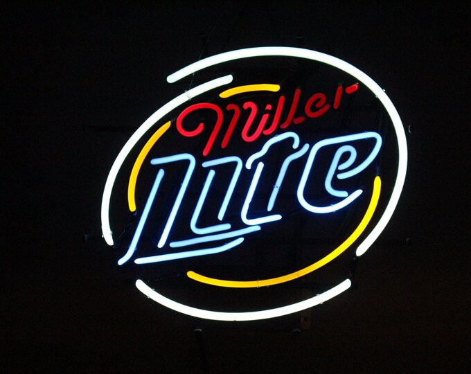 Fallon Miller Lite Neon Sign - Etsy