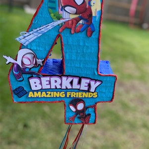 Spidey Spiderman Pinata - Etsy