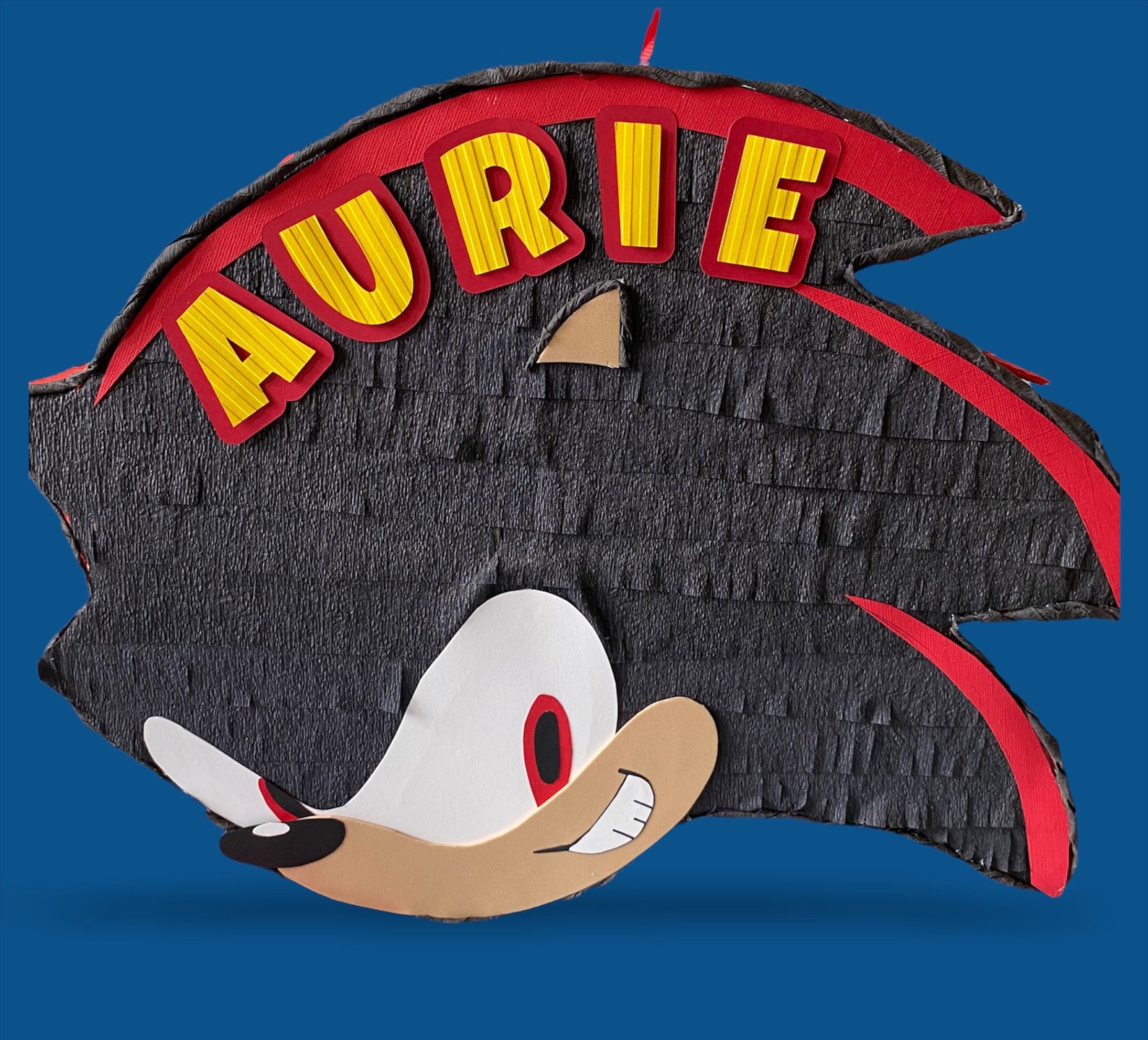 Shadow Sonic Pinata Boy Girl Birthday - Etsy